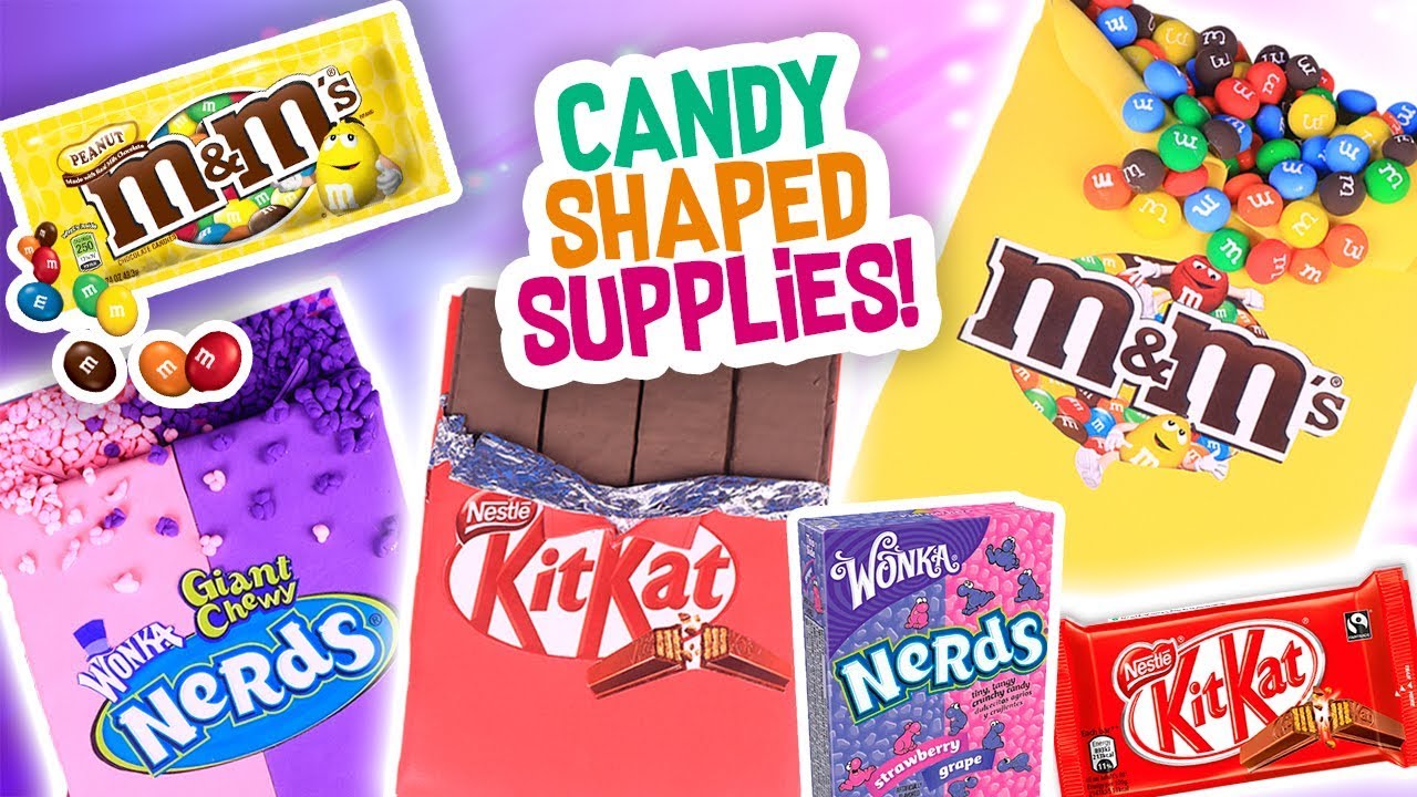 DIY 🍭CANDY NOTEBOOKS 🍫 for BACK to SCHOOL🍬- Crafts & Decor - YouTube