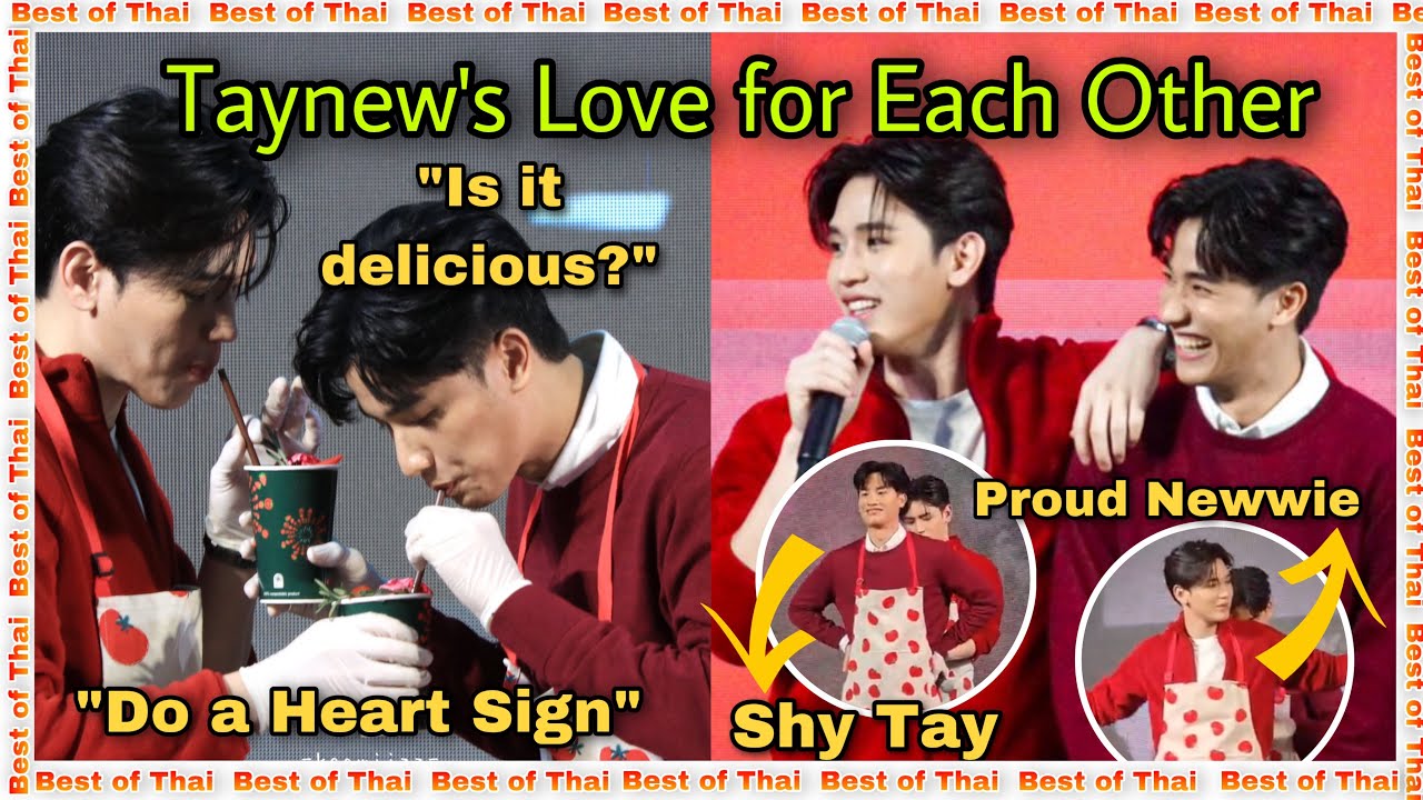 [Taynew] Acts of SERVICE Towards Each Other | New asked Tay to do a ...