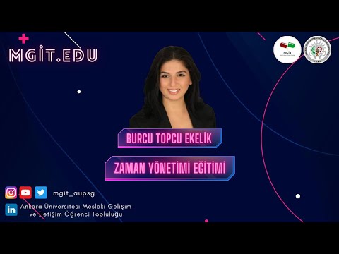 Zaman Yönetimi Eğitimi - Burcu TOPCU EKELİK