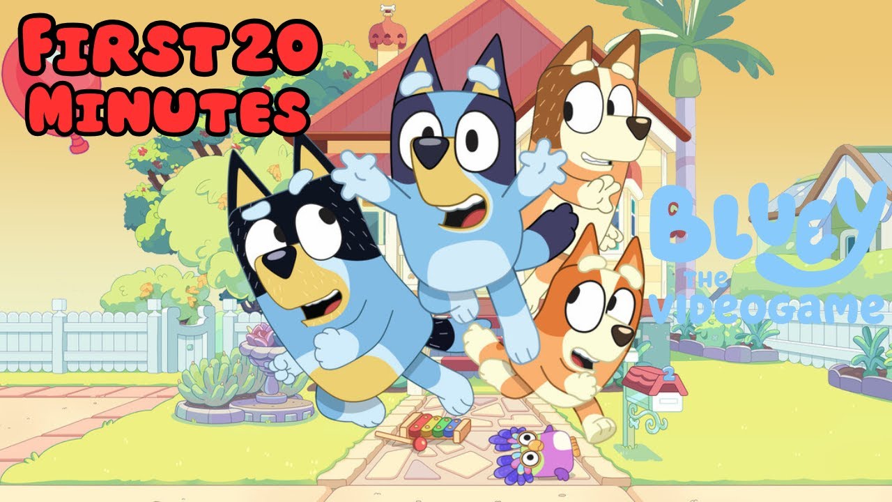 Bluey: The Videogame - First 20 Minutes (No Commentary Gameplay) - YouTube