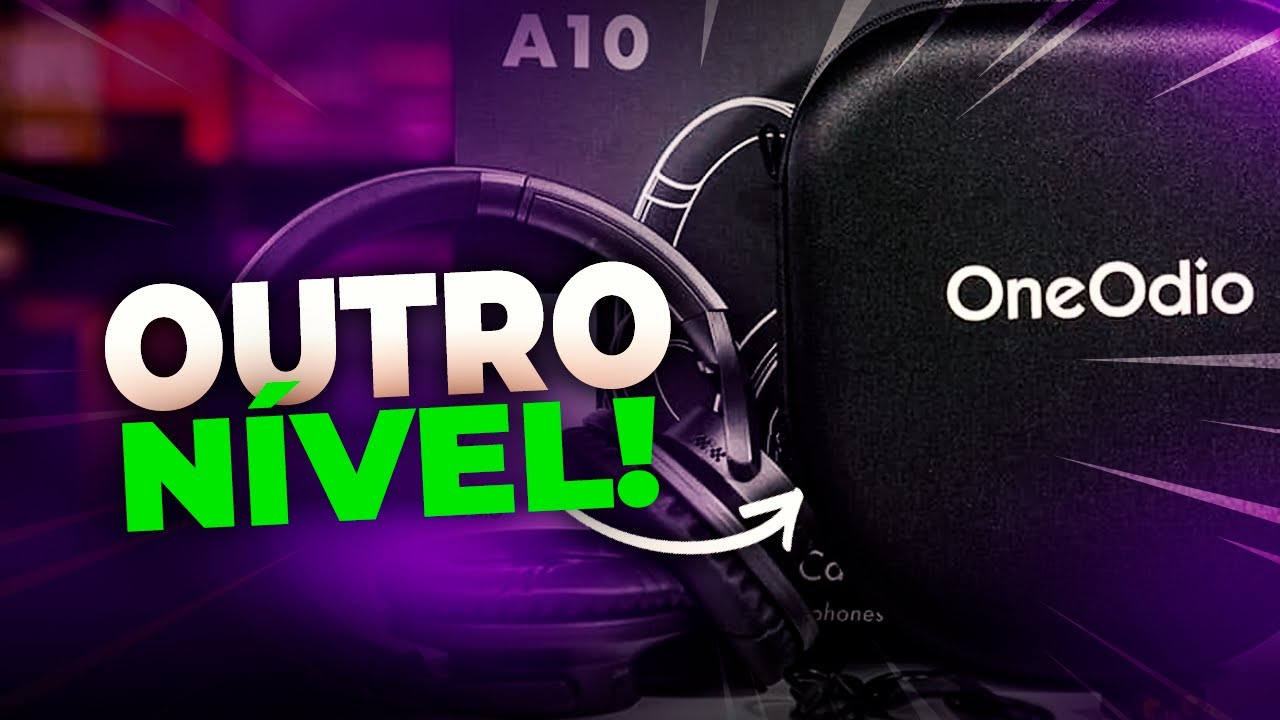 FONE PREMIUM BOM E BARATO! | HEADPHONE ONEODIO A10 - YouTube