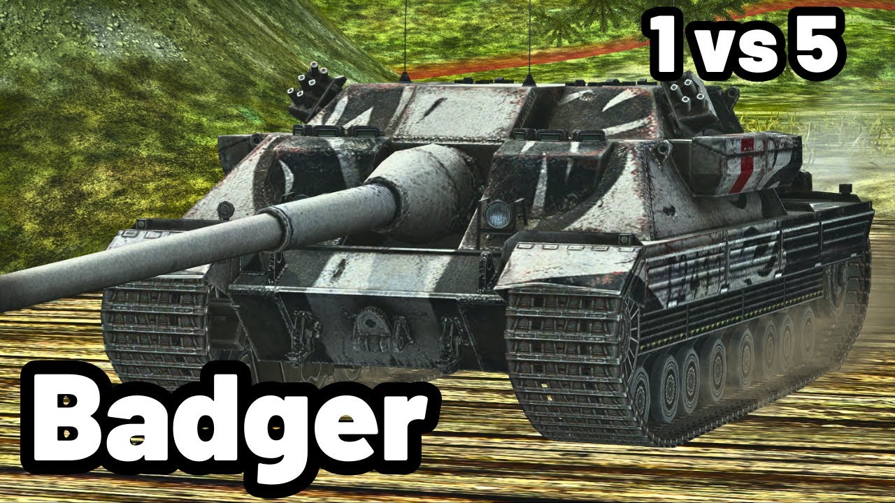Badger | 10.6K DAMAGE | 1 VS 5 | WOT Blitz Pro Replays - YouTube