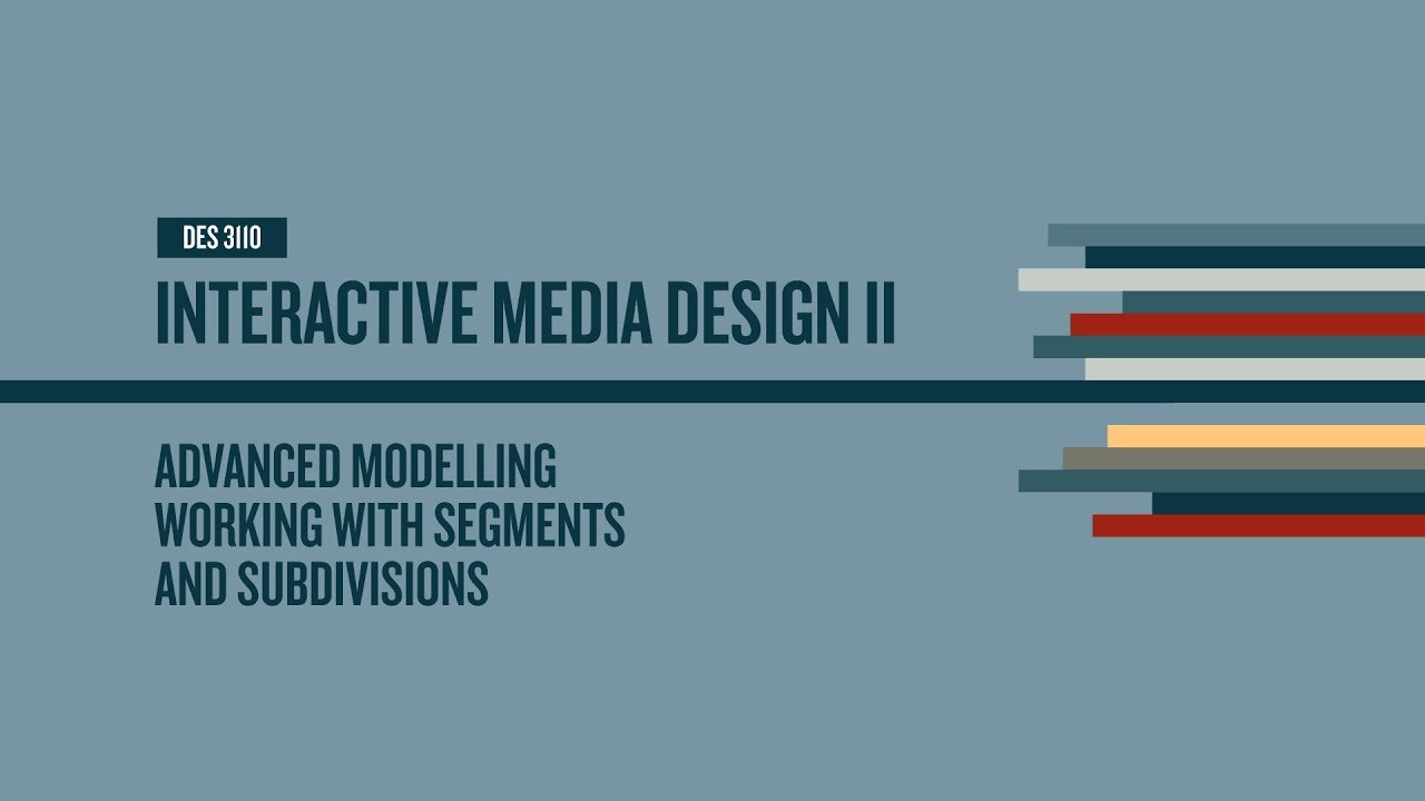 Advanced Modelling Intro - YouTube