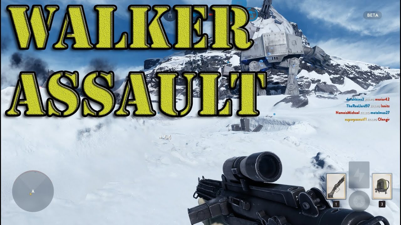 Star Wars Battlefront 3: Walker Assault! 10 Minutes of gameplay @ ULTRA ...