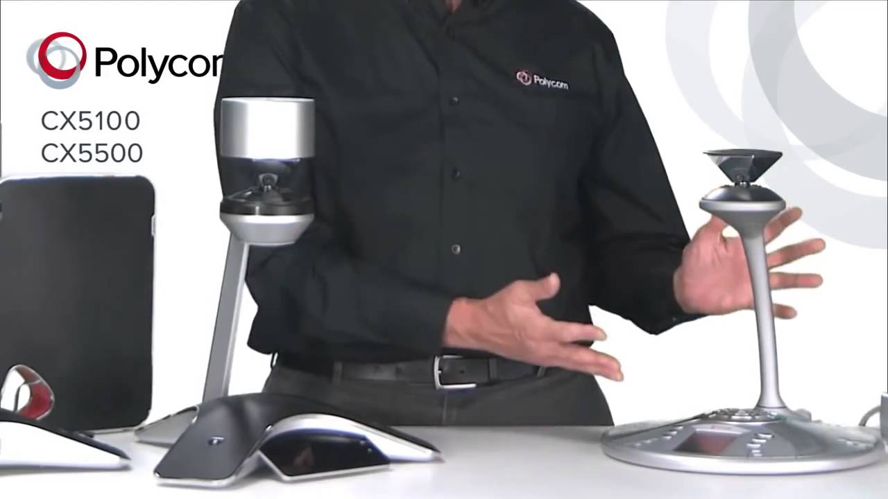Polycom CX5100 | Polycom CX5500 - YouTube