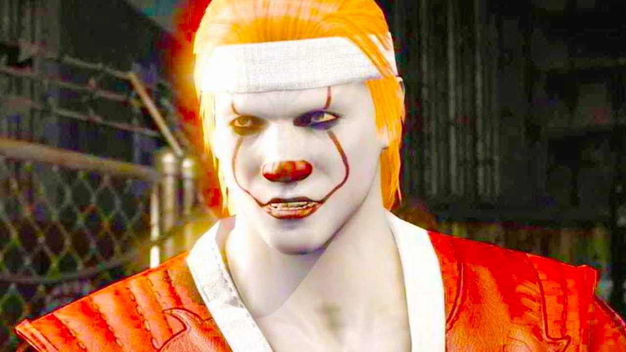 Mortal Kombat XL - Pennywise Santa Liu Kang PC Mod Performs Intro ...