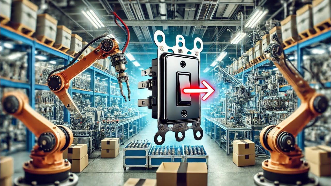 ⚡ How Electric Switches Are Made Inside a HighTech Factory Full ...