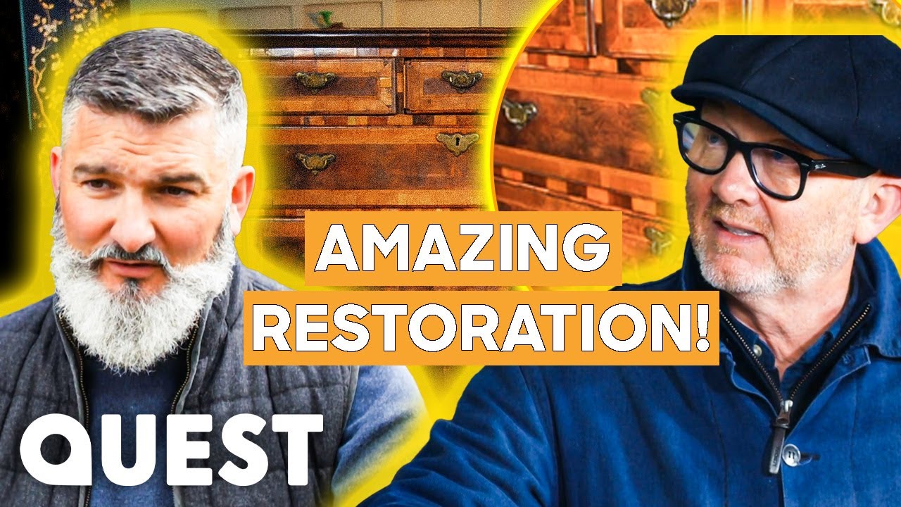 Expert Woodworker Beautifully Restores 17th Century Drawers! | Salvage ...