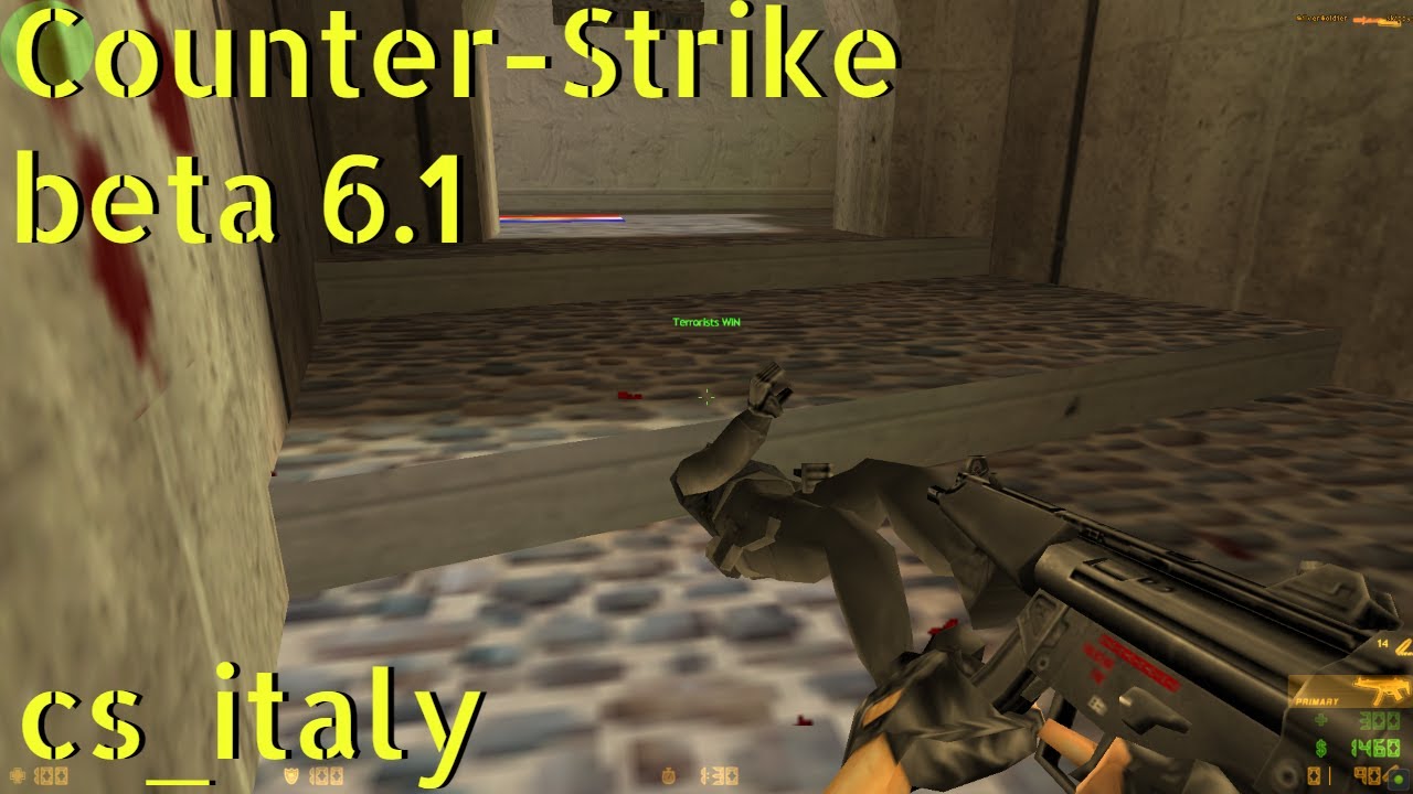 Counter-Strike beta 6.1 cs_italy online gameplay - November 2023 - YouTube