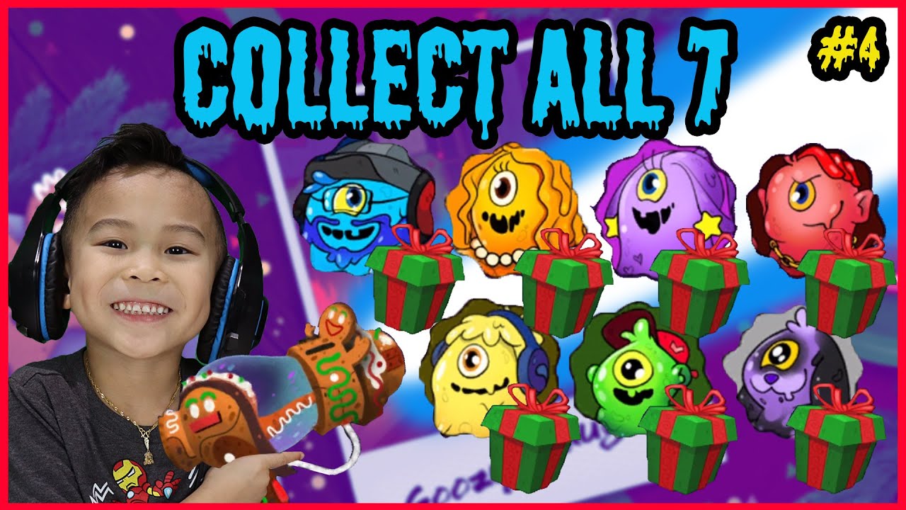 GOOZY! COLLECT ALL 7 FGTeev Presents and Catch Goozy Christmas Update ...