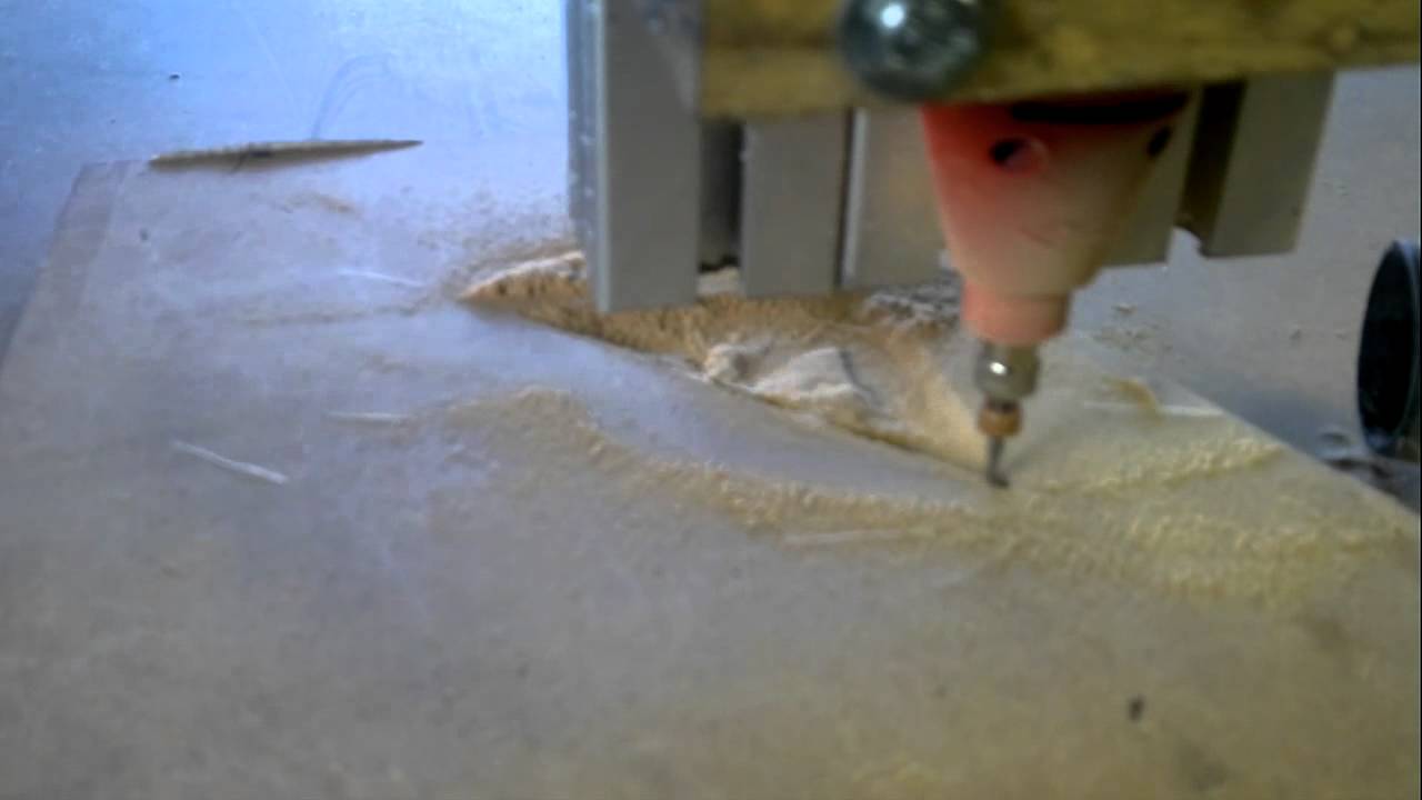 CNC Relief Cut - YouTube