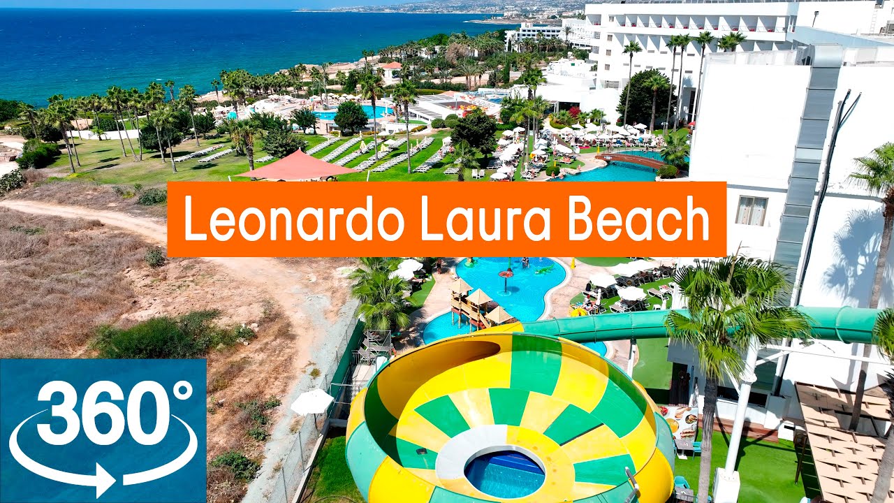 Leonardo Laura Beach: VR 360° Drone Review Based on TripAdvisor. Cyprus ...