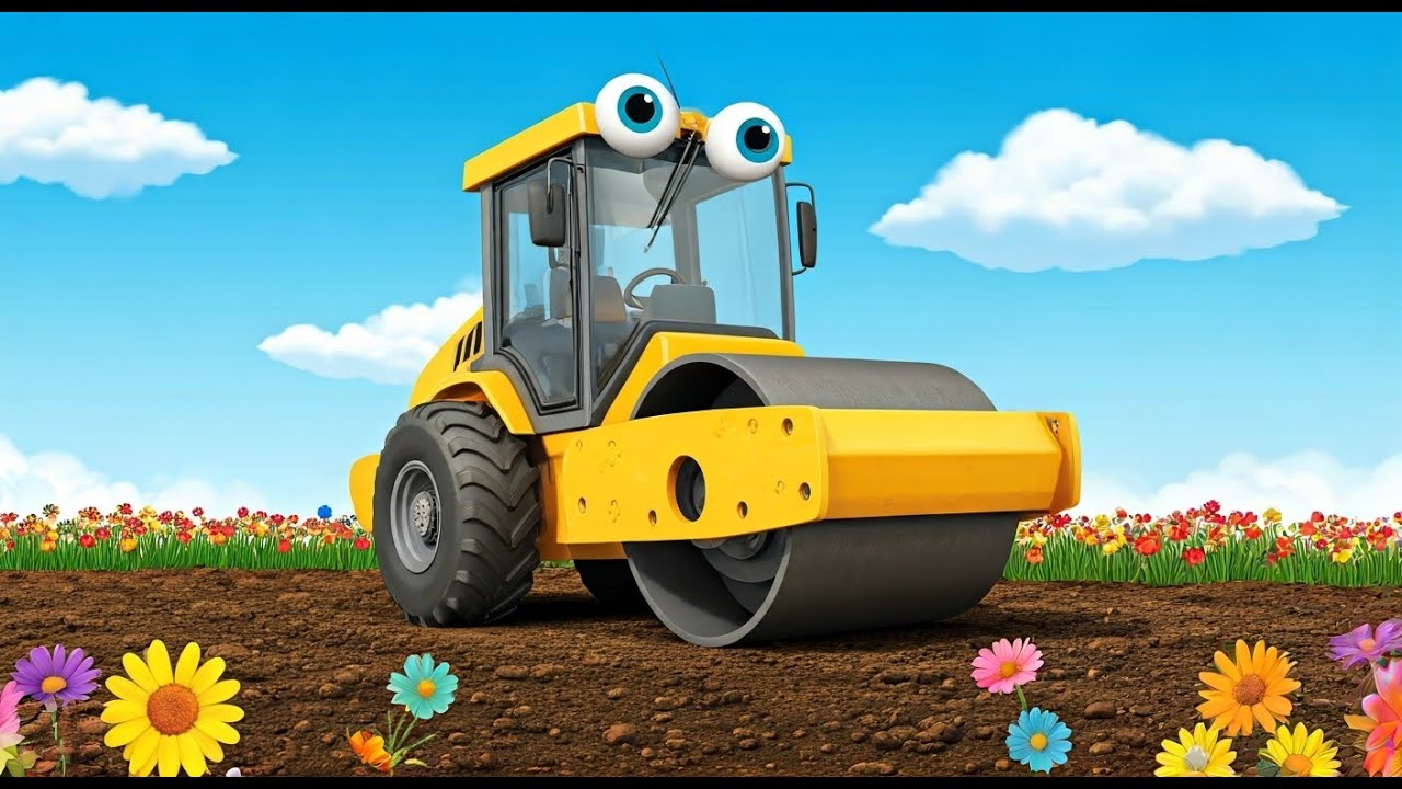 CARTOON FOR KIDS 🚜🛻| ROAD REPAIR | CARTOON FOR TODDLERS | #toddlers # ...