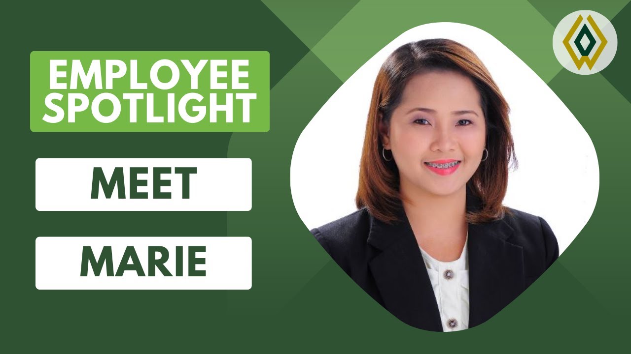 Employees Spotlight - Meet Marie! - YouTube