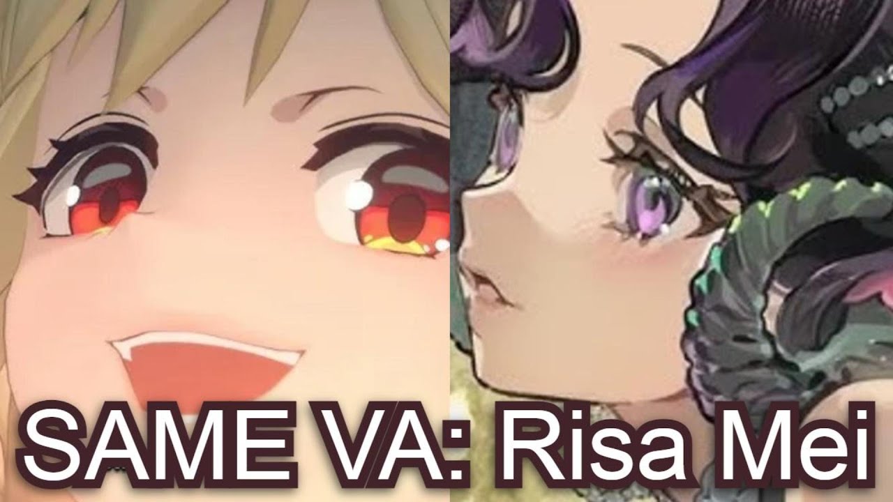 SAME VOICE ACTOR: Risa Mei (Anjo Nala, Burnice White) - YouTube