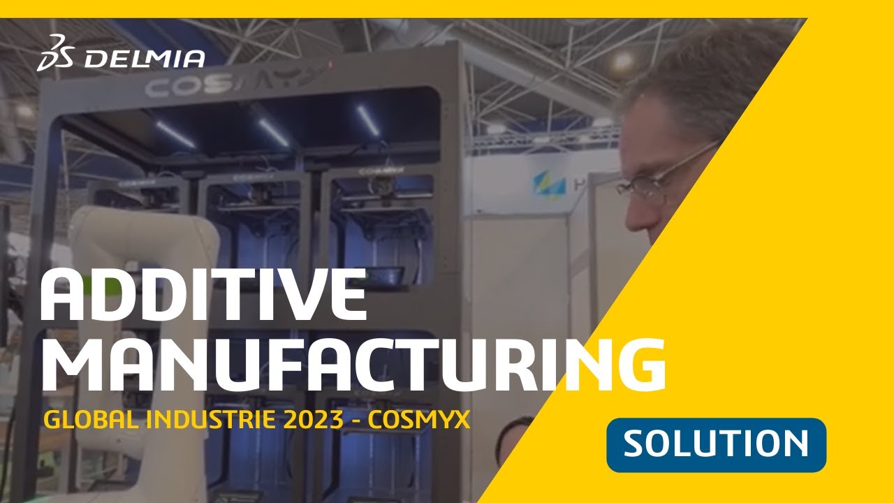Additive Manufacturing - Virtual and Real Worlds | DELMIA - YouTube