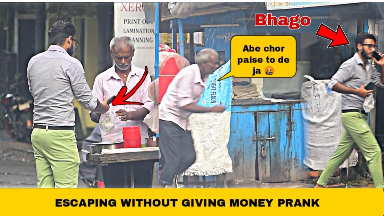 Escaping Without Giving Money @YouTubeJokers - YouTube