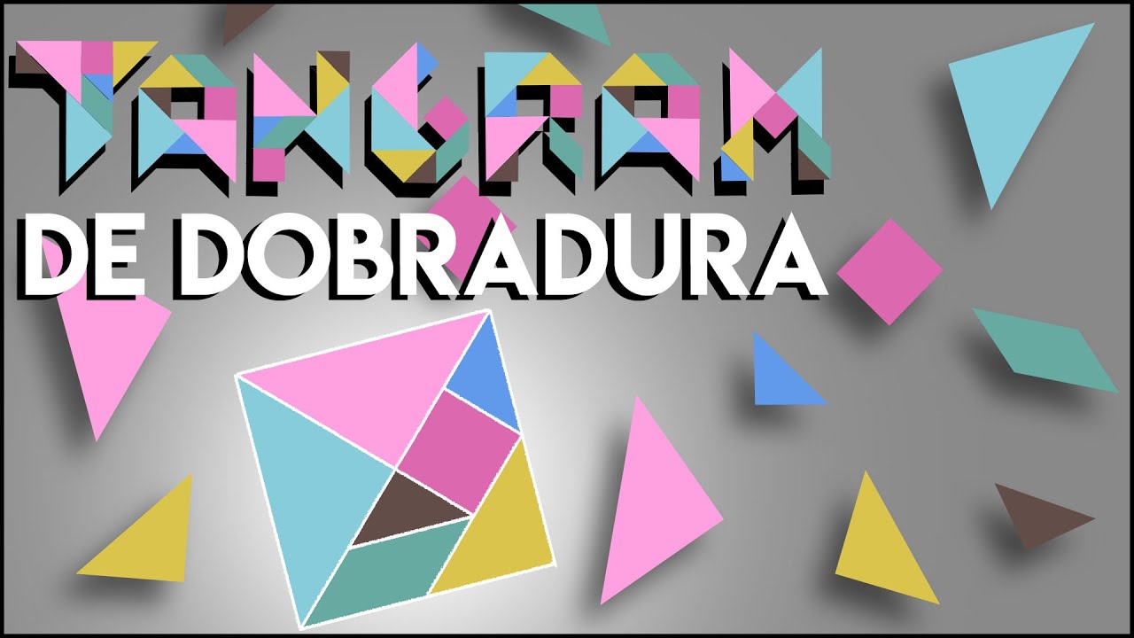 TUTORIAL | Tangram de Dobradura - YouTube
