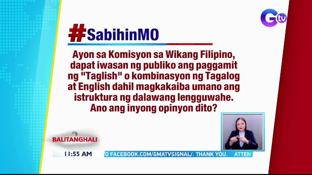 Ayon sa Komisyon sa Wikang Filipino, dapat iwasan ng publiko ang ...