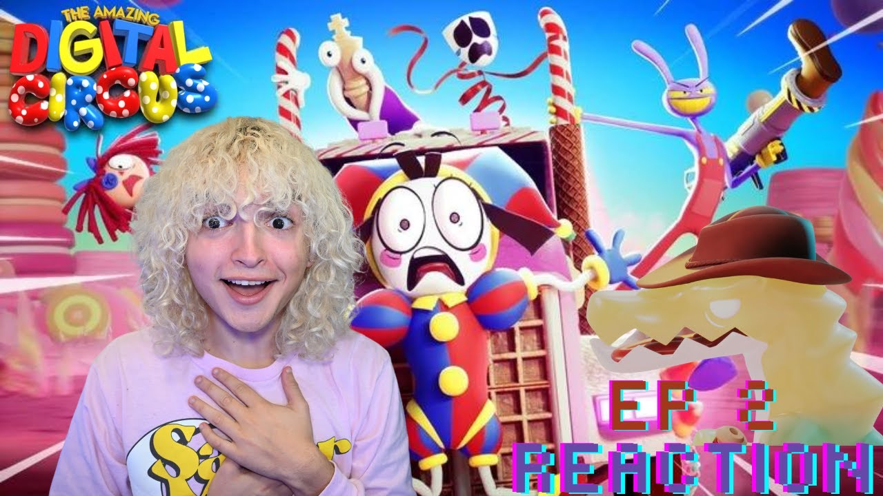 GUMMIGOO!!! THE AMAZING DIGITAL CIRCUS EPISODE 2 REACTION! Candy ...