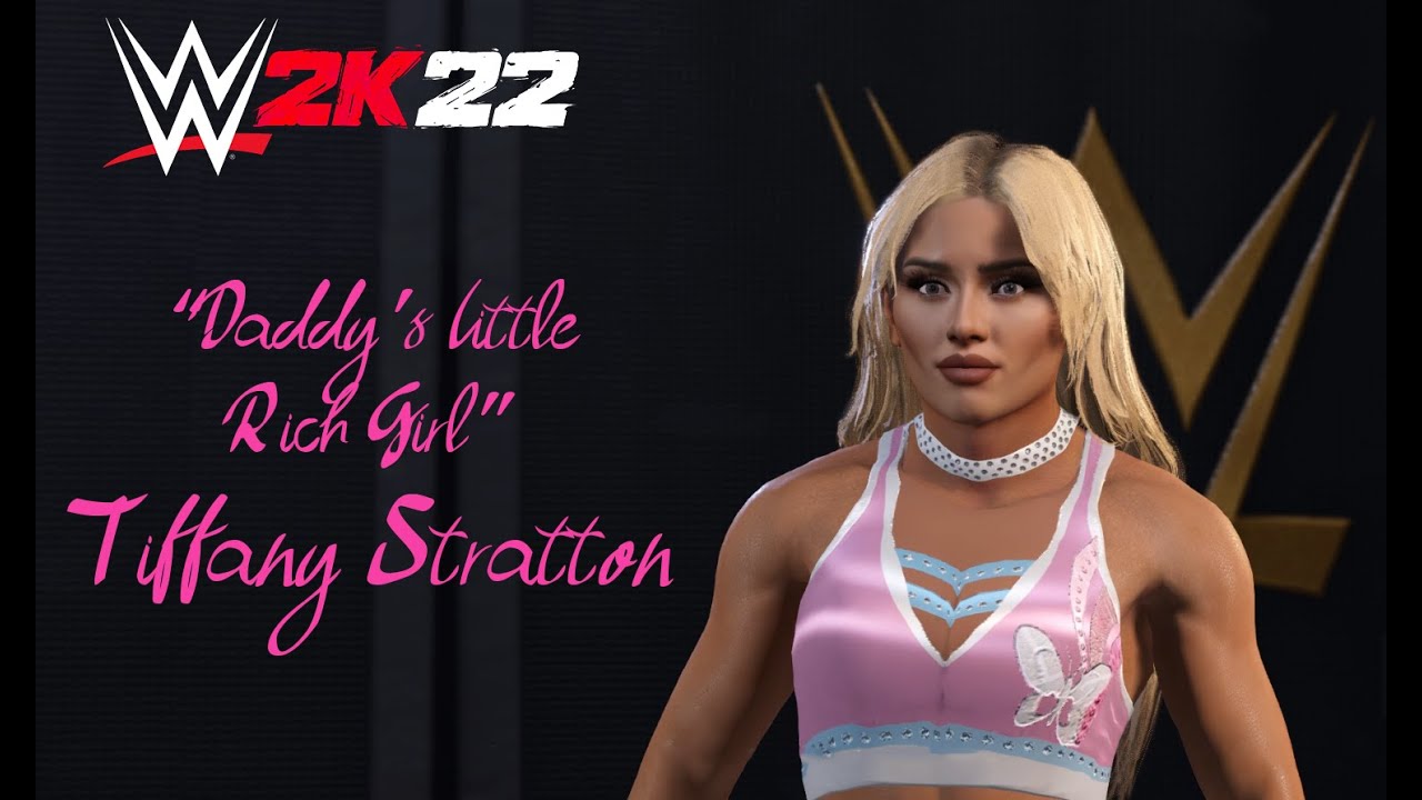 WWE 2K22 Creation Showcase: Tiffany Stratton by DivaDadde - YouTube