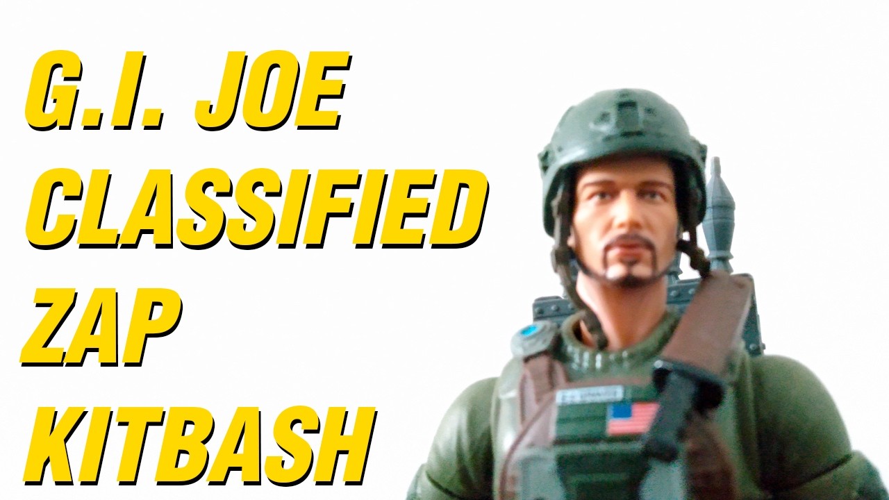 GI Joe Classified Zap Custom Action Figure - YouTube