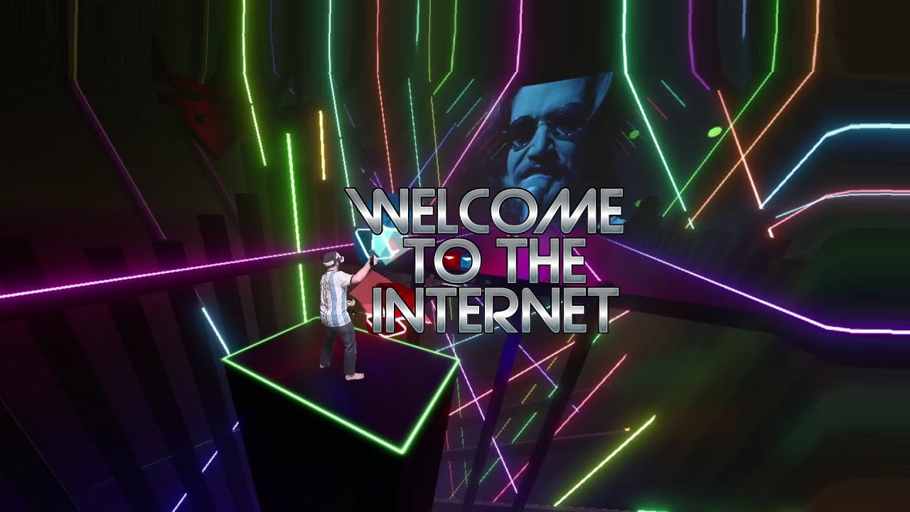 Welcome To The Internet - Bo Burnham - Beat Saber Mixed Reality - YouTube