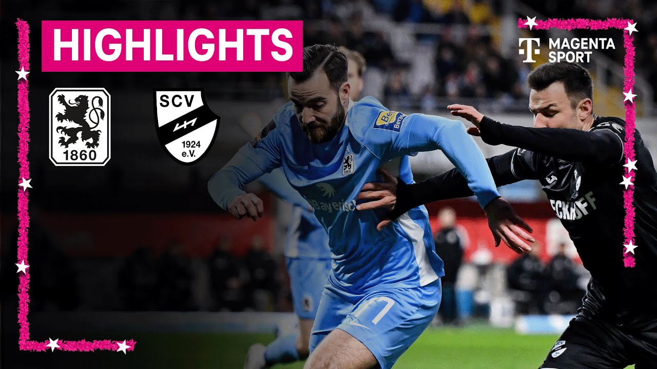 TSV 1860 München - SC Verl | Highlights 3. Liga | MAGENTA SPORT - YouTube