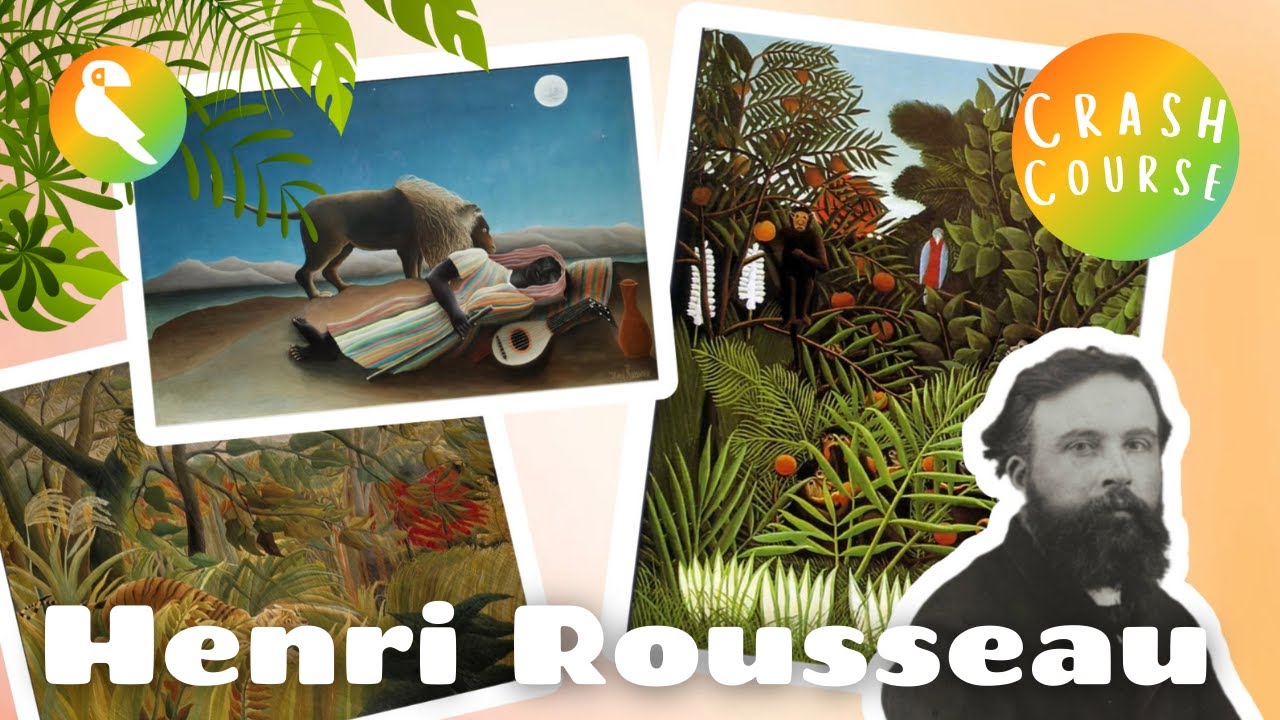 Henri Rousseau in 2 Minutes | Fun Facts for Kids & Teachers - YouTube