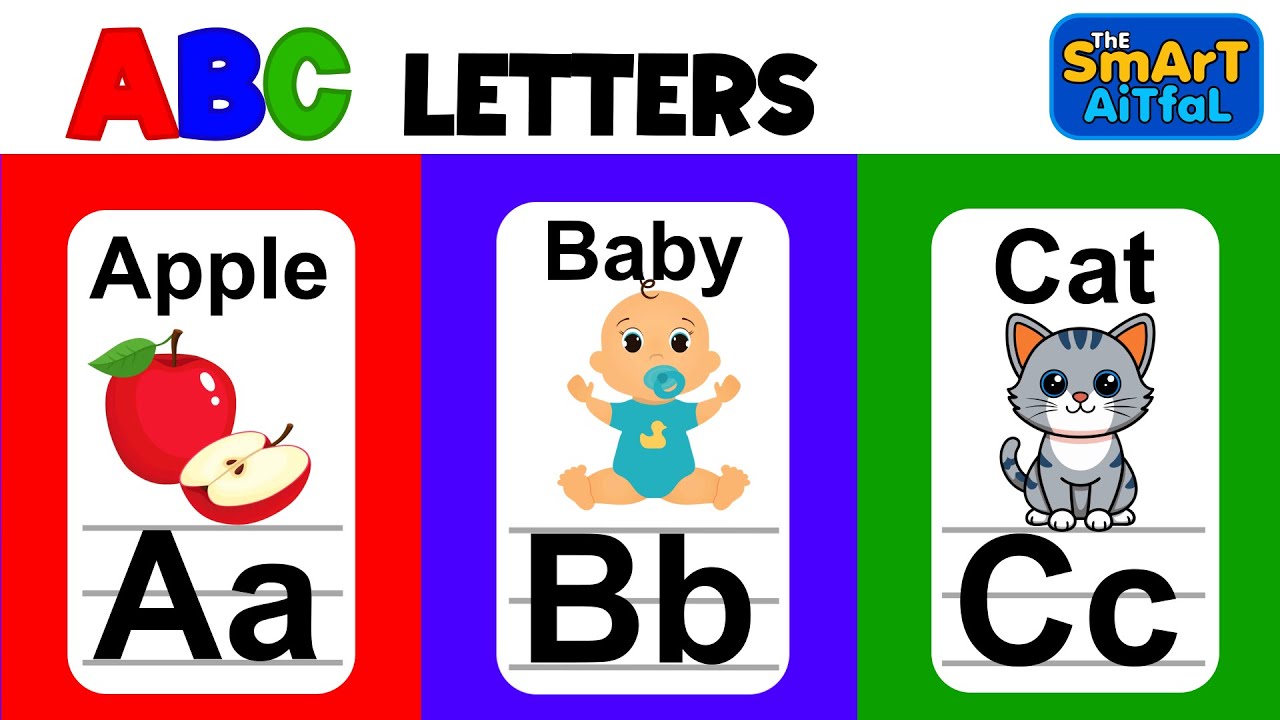 Alphabet Letters and Words for kids | Educational Preschool Learning ...