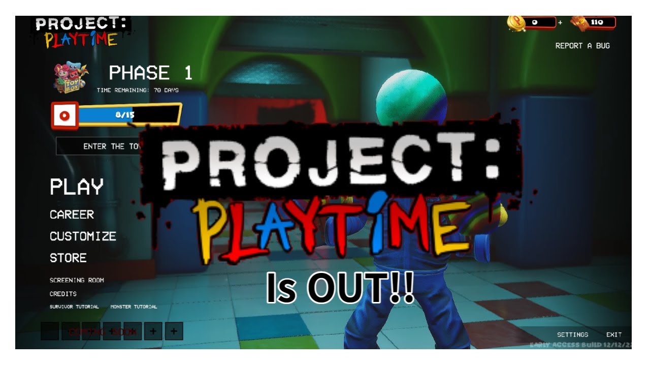 Project playtime official gameplay - YouTube