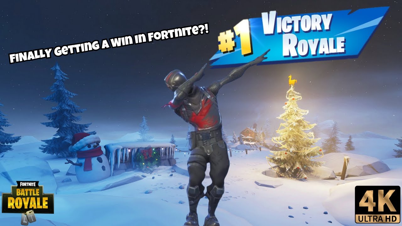 I FINALLY GOT A WIN IN FORTNITE! - YouTube