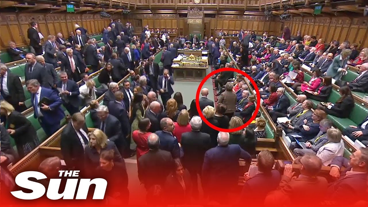 Moment Mps Snub The Snp As They Walk Out Of Commons Youtube
