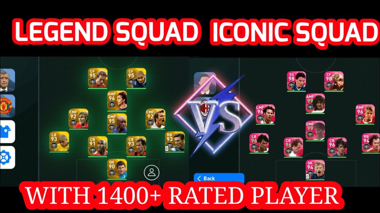 FULL ICONIC SQUAD VS LEGEND SQUAD GAMEPLAY #2 | PRO GAMER - YouTube