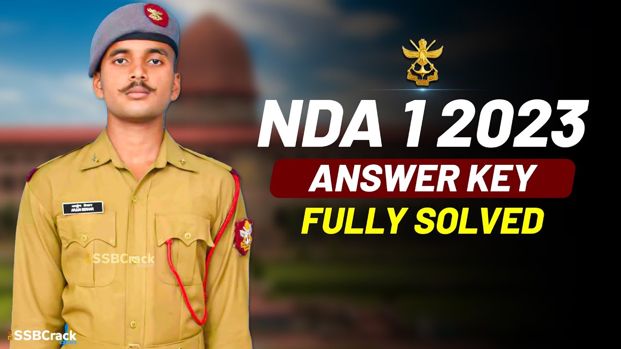 NDA 1 2023 Answer Key | Fully Solved Question Paper | Expected Cut Off ...
