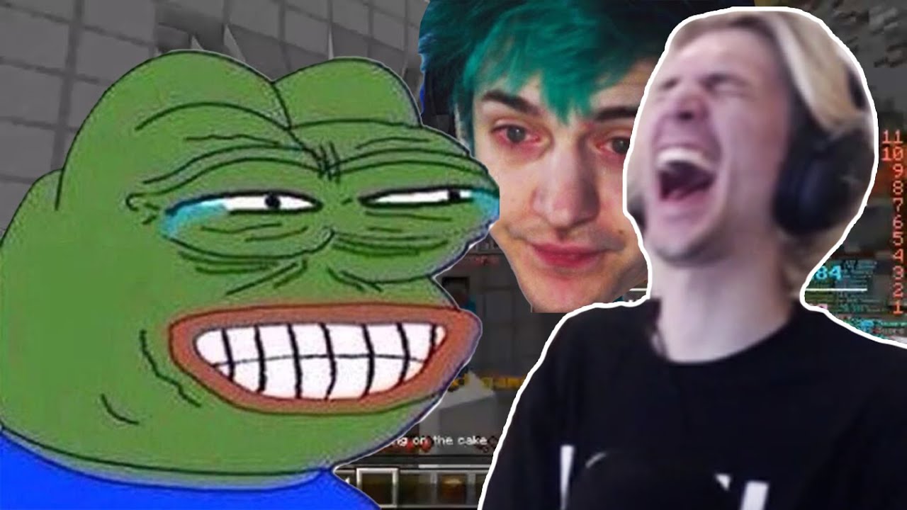 Technoblade and Ninja trash talk xQc PepeLaugh - YouTube