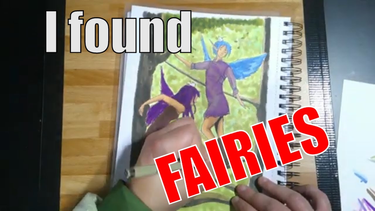 TIMELAPSE - Woodland Fairies - Using Alcohol based Markers (Full Colour ...