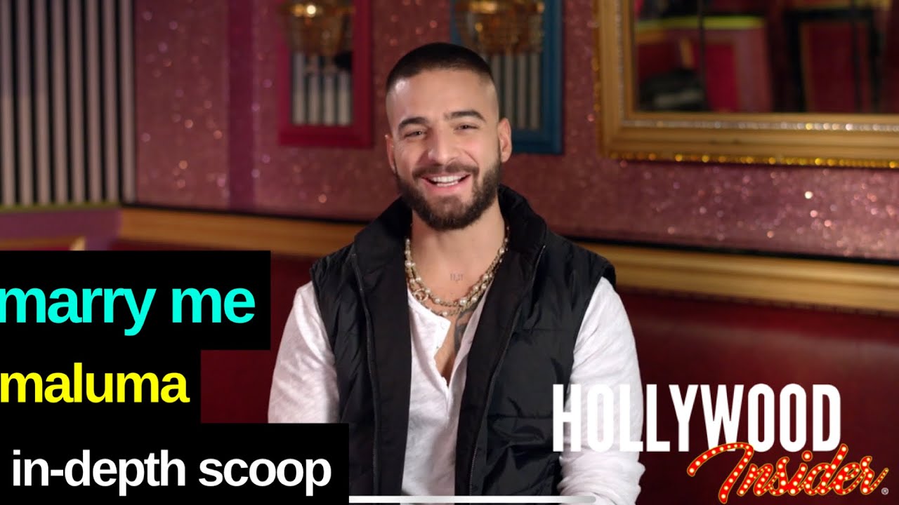 'Marry Me' In-Depth Scoop with Maluma | Reactions | Making Of - YouTube