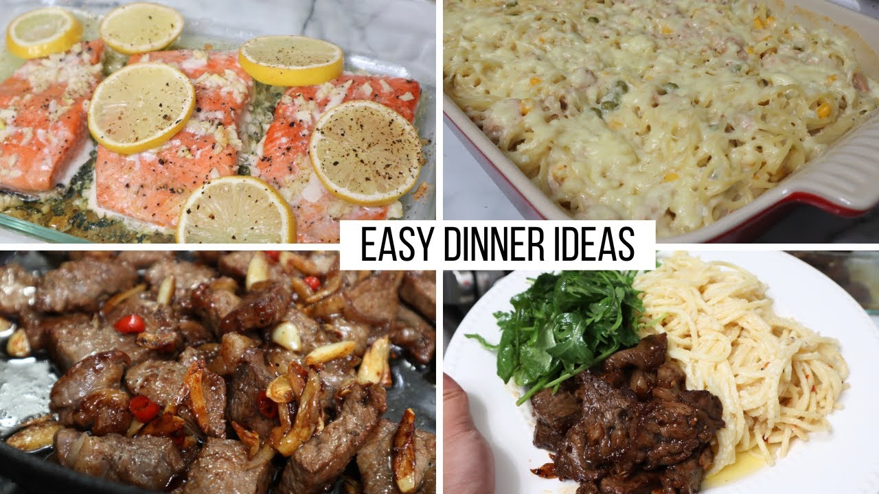 EASY AND SIMPLE DINNER IDEAS | WHAT'S FOR DINNER | EASY AND QUICK ...