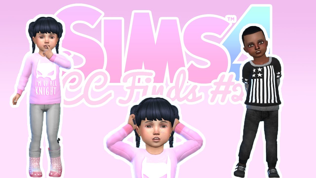 The Sims 4 CC Finds For Toddlers #2 - YouTube