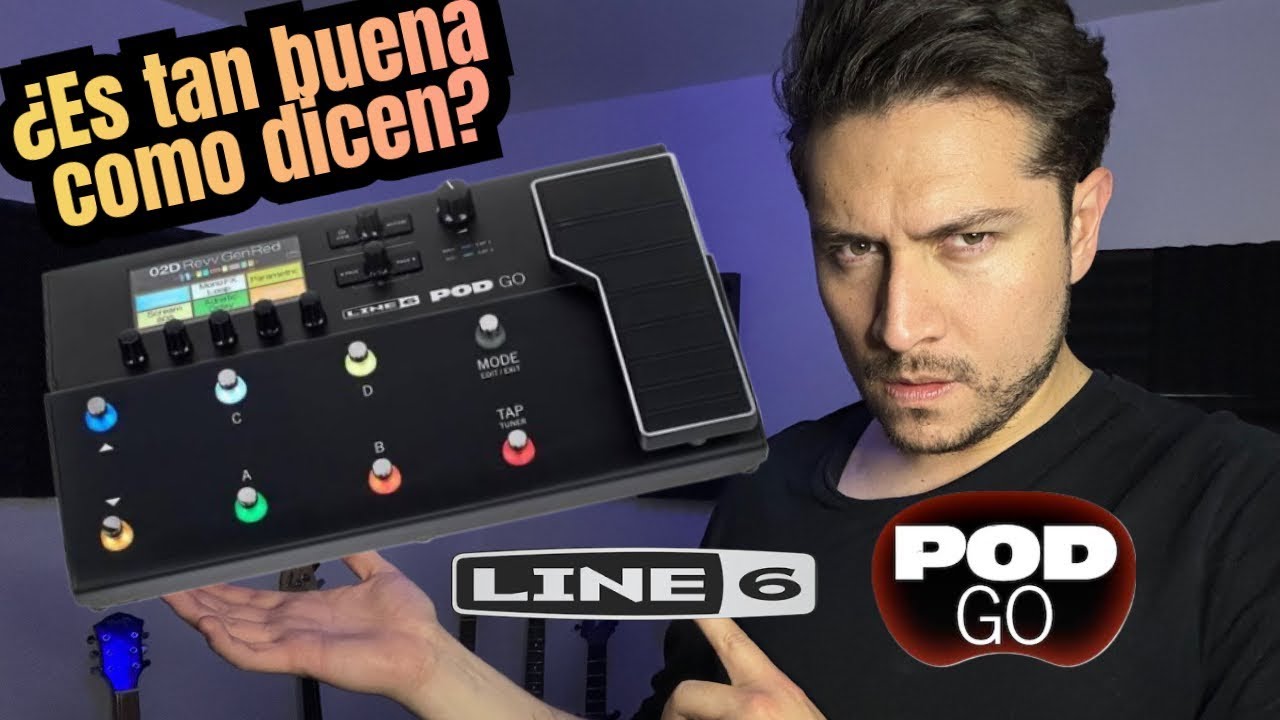 🔥 ¡¿¡¿La MEJOR PEDALERA de TODAS?!?! Line 6 POD GO 🔥 - YouTube