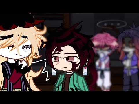 Tanjiro suddenly became an Uppermoon! (SKIT)  || Gacha Club || Demon Slayer ||