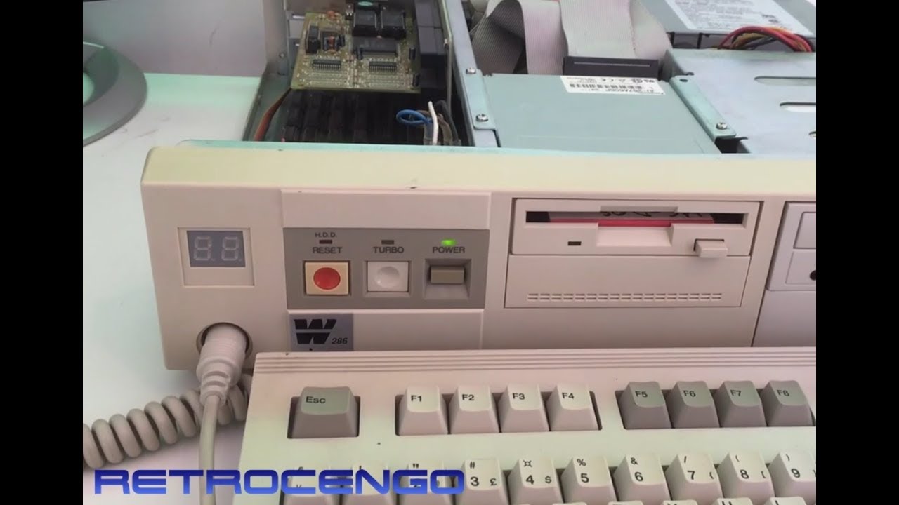 Retro PC Build 286 16MHz Vintage computer - YouTube
