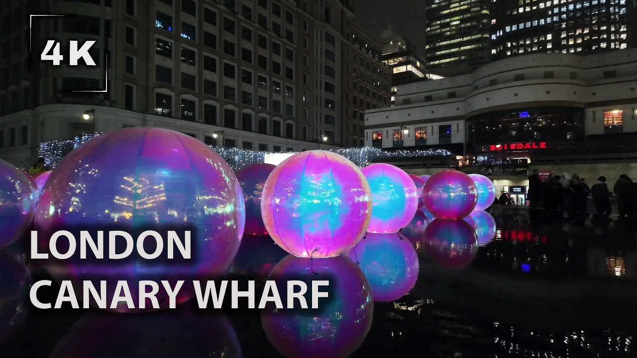 🇬🇧 Discover the BEST of London Winter Lights 2025 Festival | 4K HDR ...