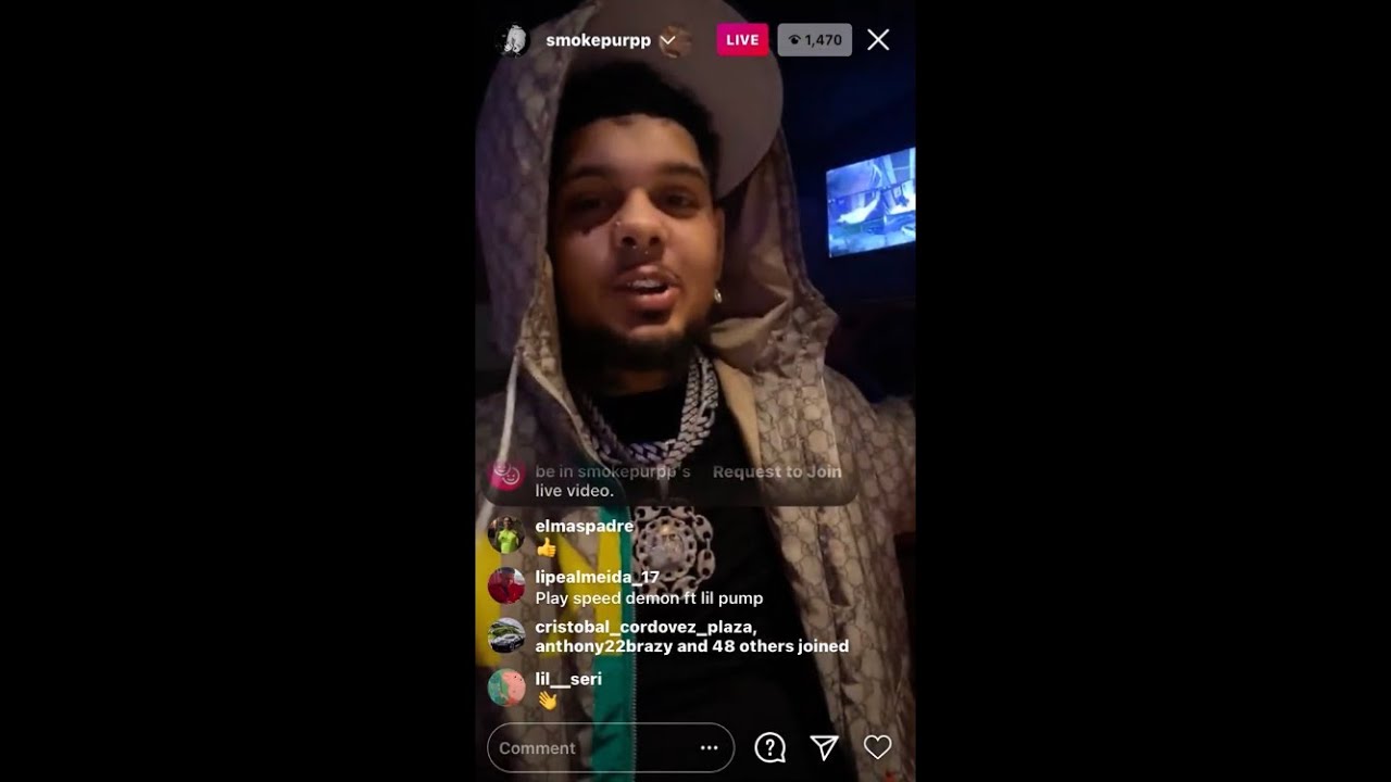 Smoke Purpp Instagram Live. 1/14/21 - YouTube