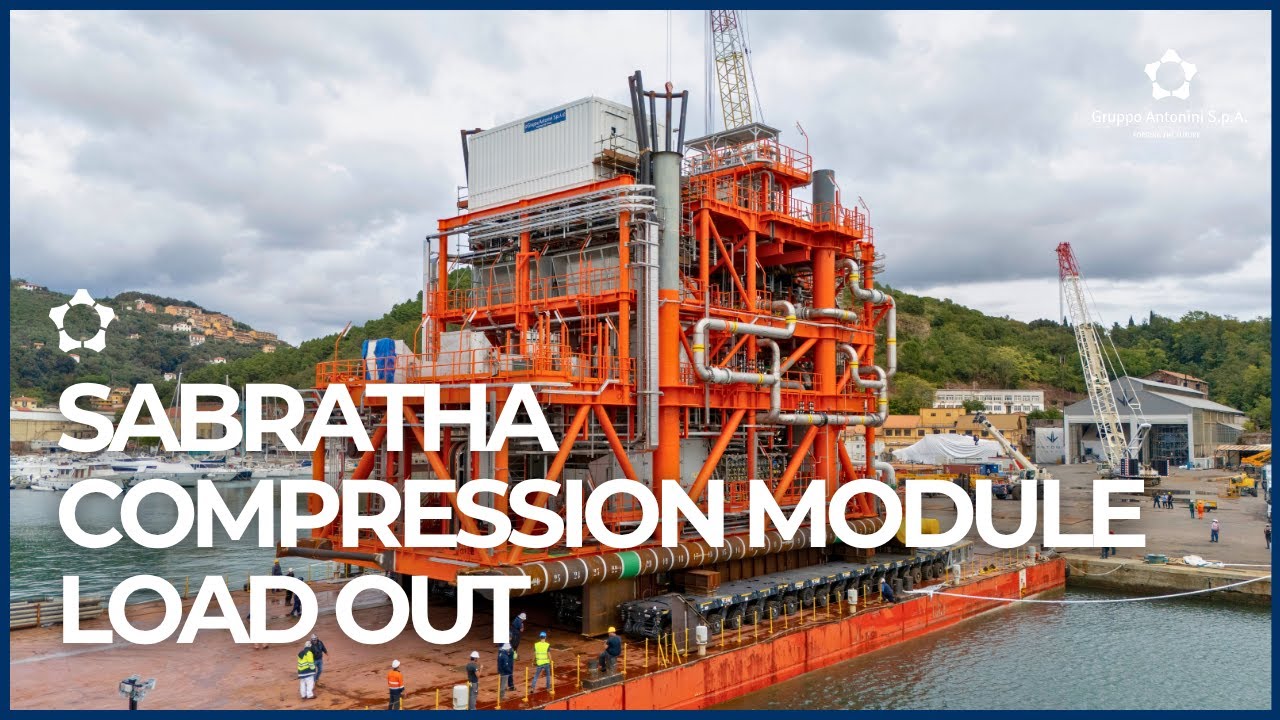 SABRATHA COMPRESSION MODULE LOAD OUT - YouTube