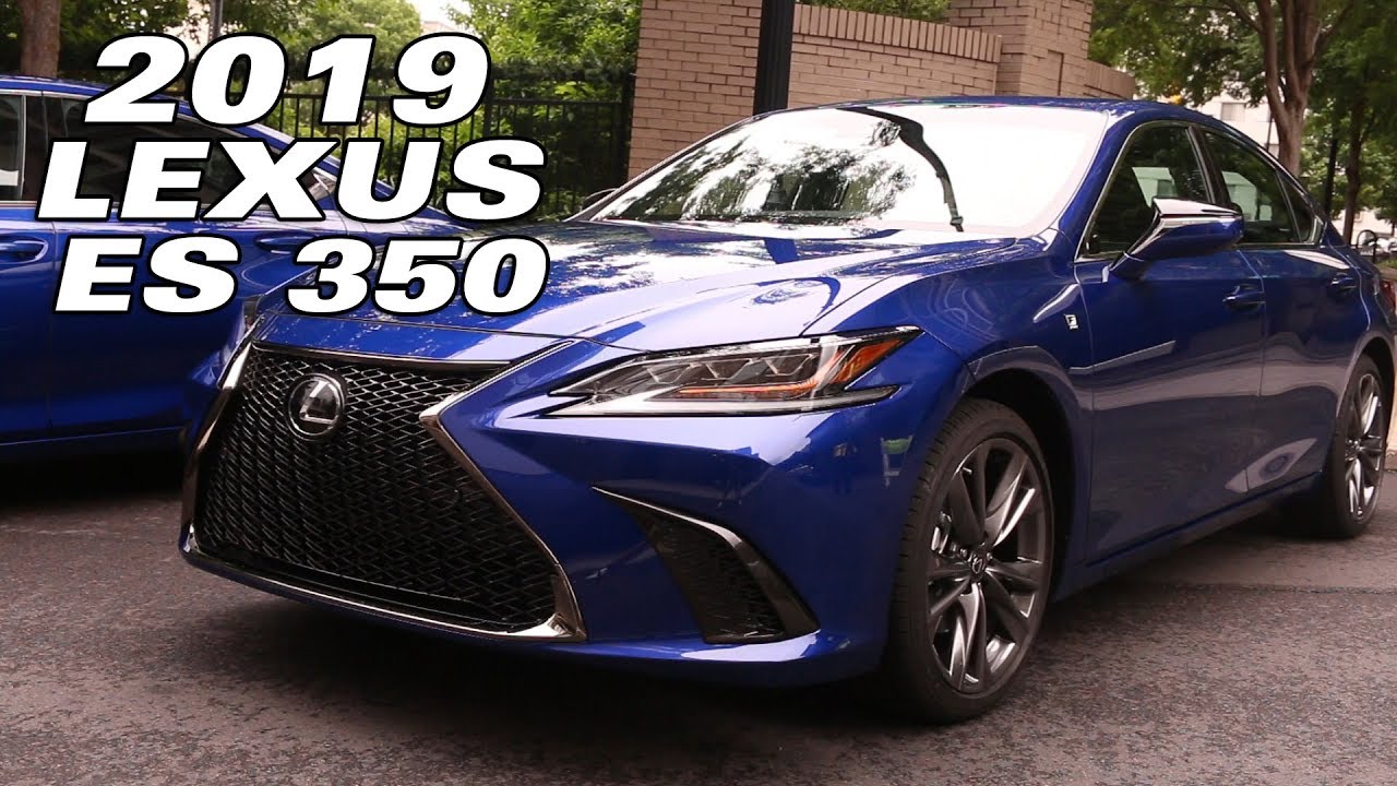 The 2019 LEXUS ES 350 - Motoring TV - YouTube
