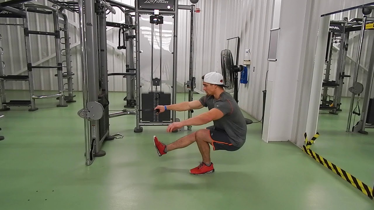 Balancing One Leg Cable Pulls - YouTube