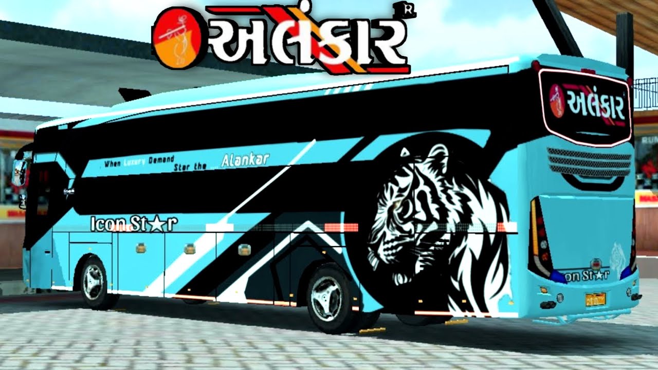 alankar King 👑 star ⭐ bus livery Bus simulator Indonesia gaming video ...