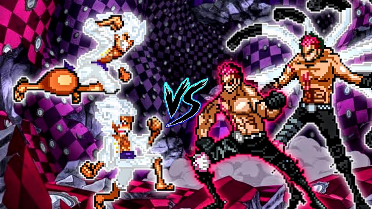 Double TC Luffy OP Buff VS Double Katakuri V4 OP in Jump Force Mugen ...